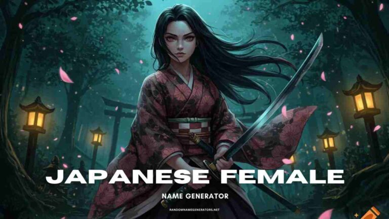 1000+ Japanese Female Name Generator [2026] - Random Name Generator