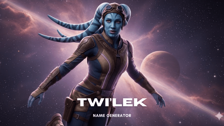 1000+ Twi'lek Name Generator [2026] - Random Name Generator