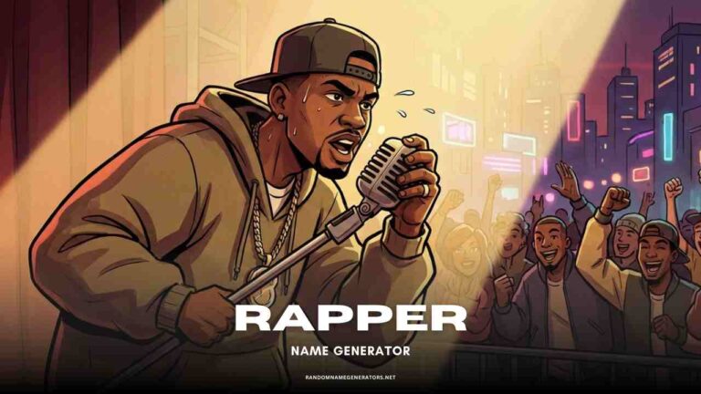 1000+ Rapper Name Generator [2026] - Random Name Generator